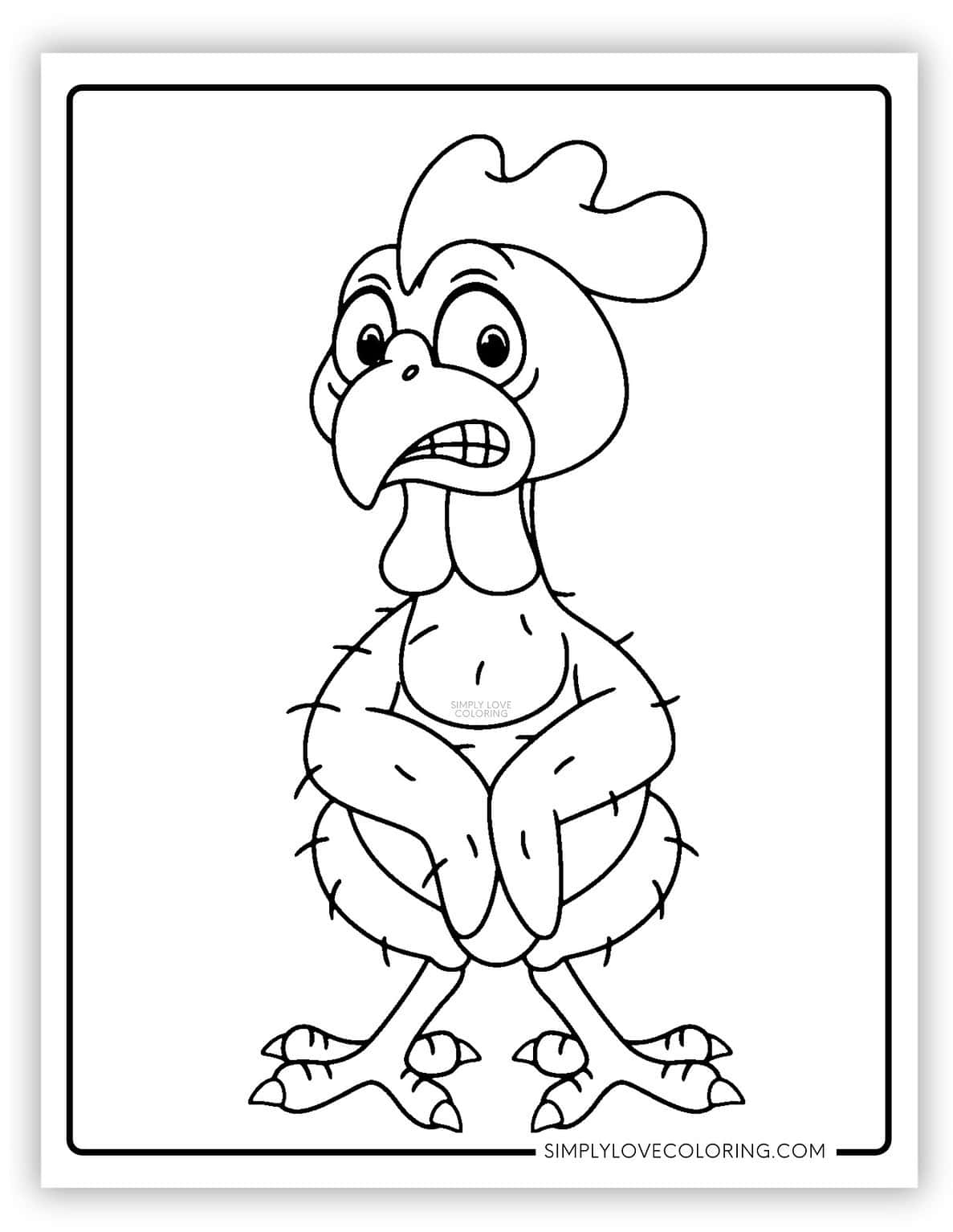 Turkey Coloring Pages (Free PDF Printables) - Simply Love Coloring