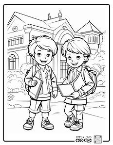 97 Back to School Coloring Pages (Free PDF Printables) - Simply Love ...