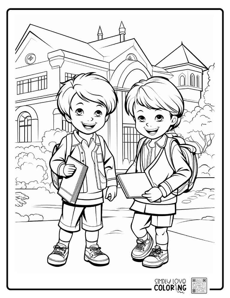 97 Back to School Coloring Pages (Free PDF Printables) - Simply Love ...
