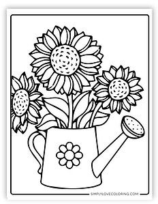 73 Spring Coloring Pages (Free PDF Printables) - Simply Love Coloring