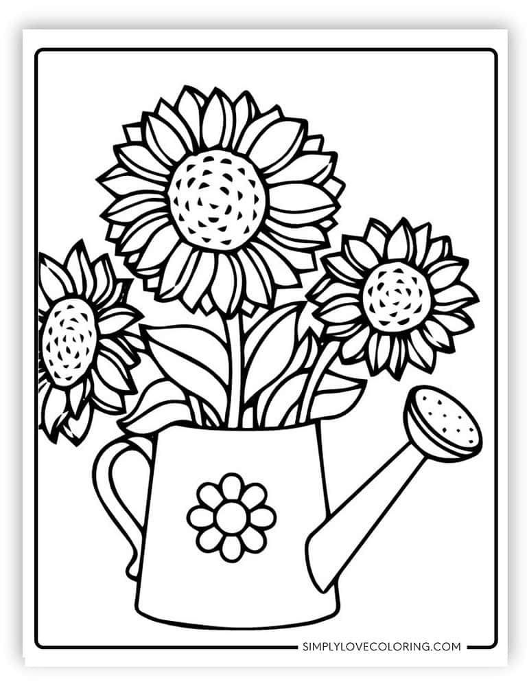 73 Spring Coloring Pages (Free PDF Printables) - Simply Love Coloring
