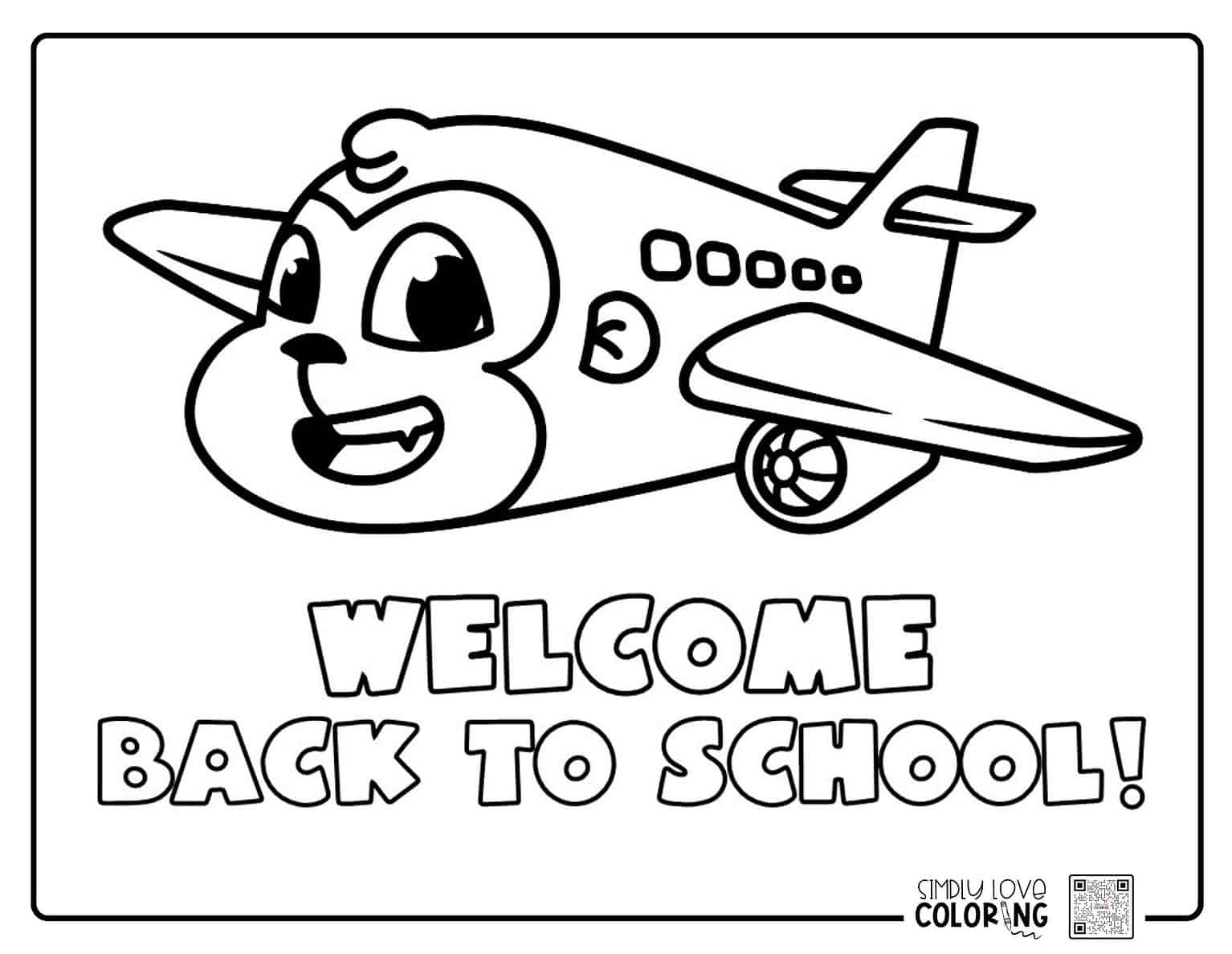 97 Back to School Coloring Pages (Free PDF Printables) - Simply Love ...