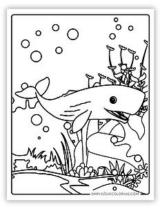 35 Whale Coloring Pages (Free PDF Printables) - Simply Love Coloring
