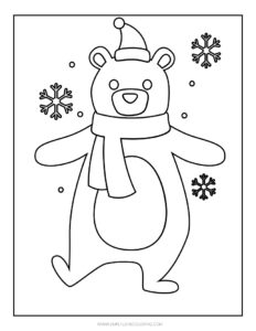 29 Winter Coloring Pages (Free PDF Printables) - Simply Love Coloring