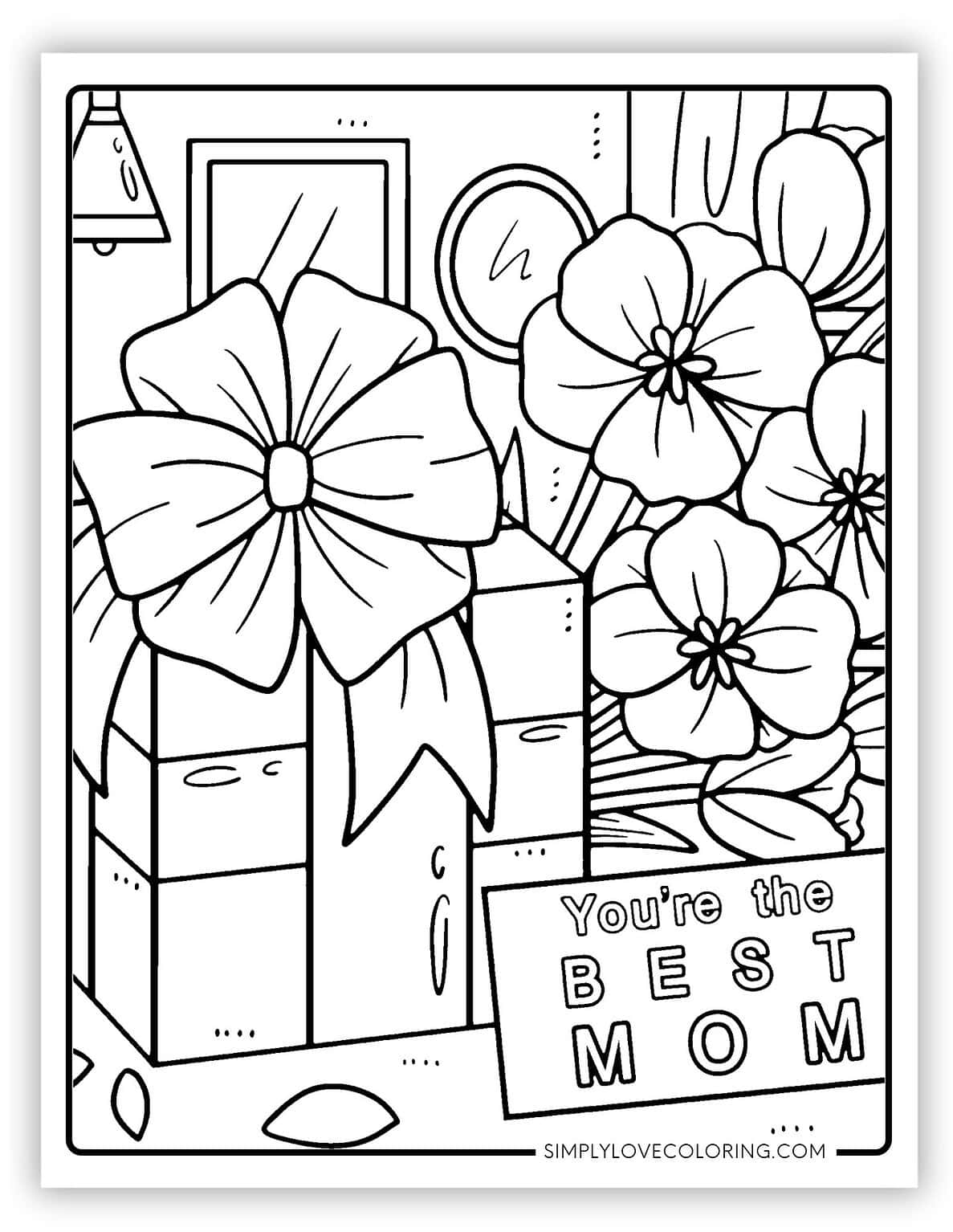 35 Mother's Day Coloring Pages (Free PDF Printables) - Simply Love Coloring