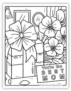 35 Mother's Day Coloring Pages (Free PDF Printables) - Simply Love Coloring