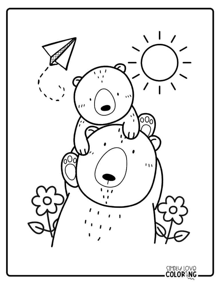 Father's Day Coloring Pages (Free PDF Printables) - Simply Love Coloring