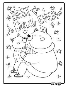 45 Father's Day Coloring Pages (Free PDF Printables) - Simply Love Coloring