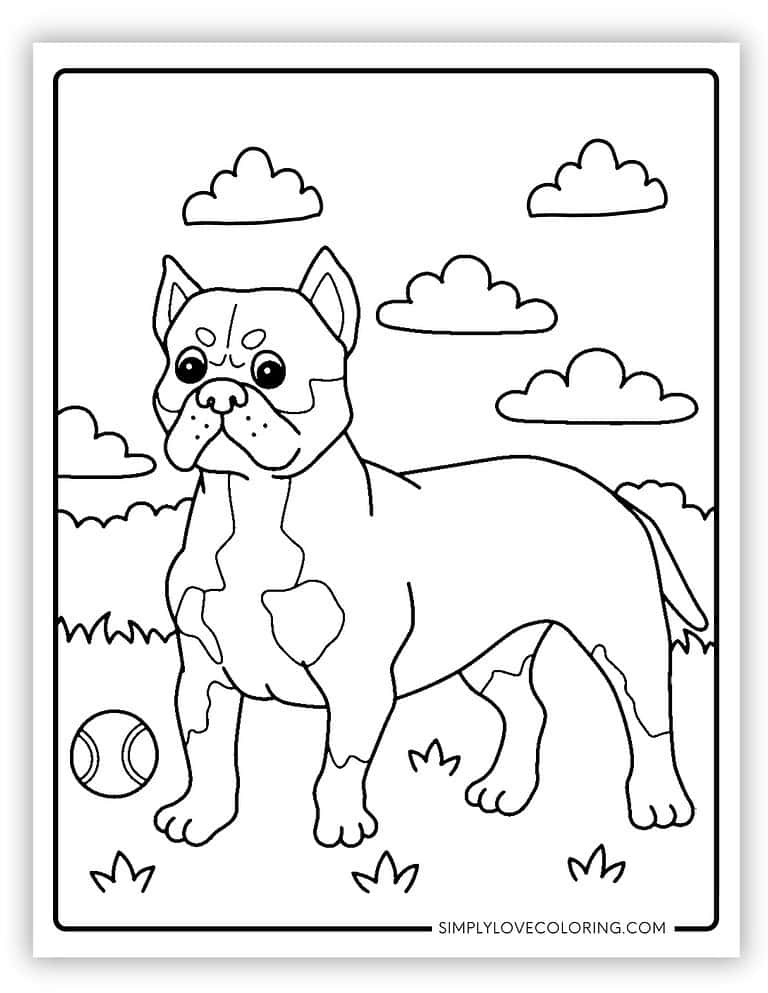 62 Cute Dog Coloring Pages (Free PDF Printables) - Simply Love Coloring