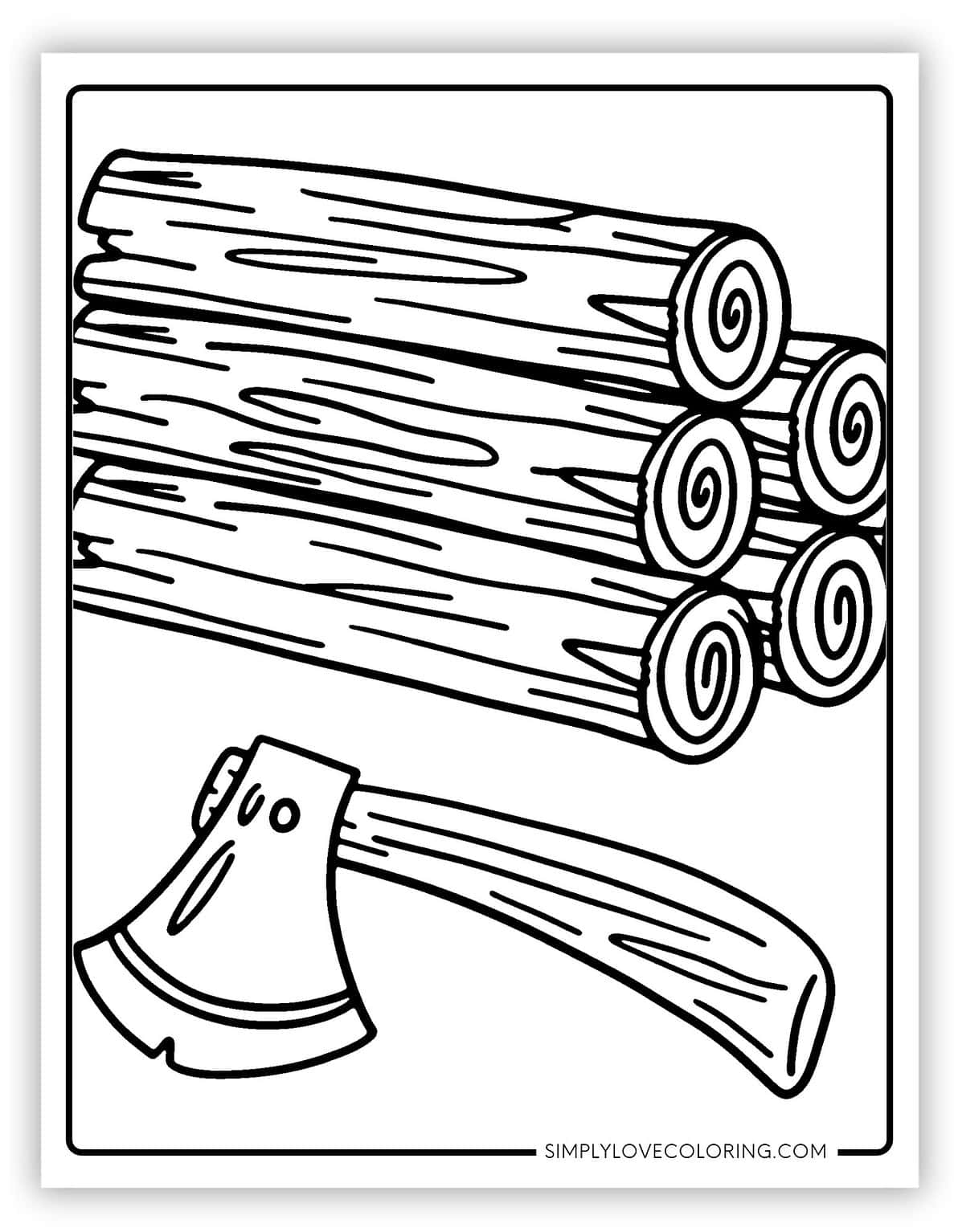 30 Campfire Coloring Pages (Free PDF Printables) - Simply Love Coloring