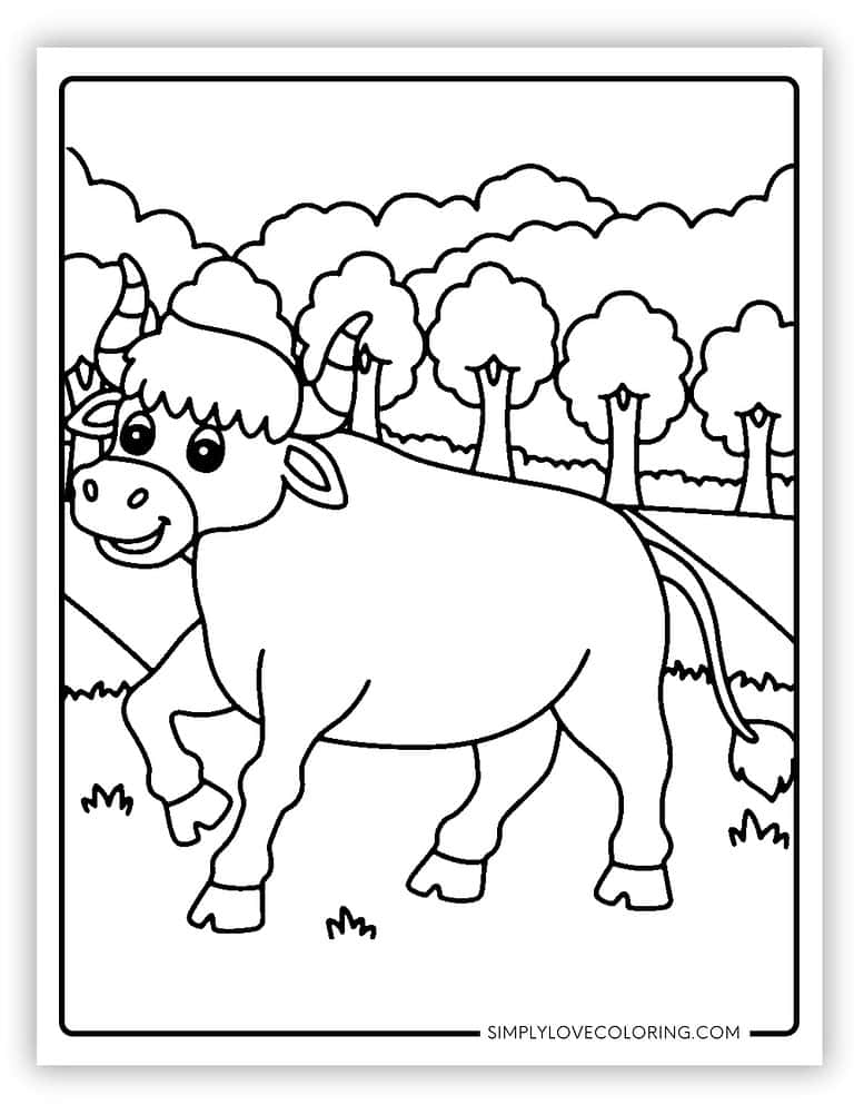 21 Cute Cow Coloring Pages (Free PDF Printables) - Simply Love Coloring