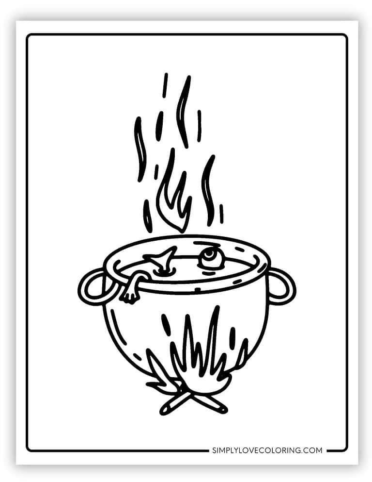 30 Campfire Coloring Pages (Free PDF Printables) - Simply Love Coloring