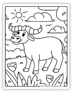 21 Cute Cow Coloring Pages (Free PDF Printables) - Simply Love Coloring