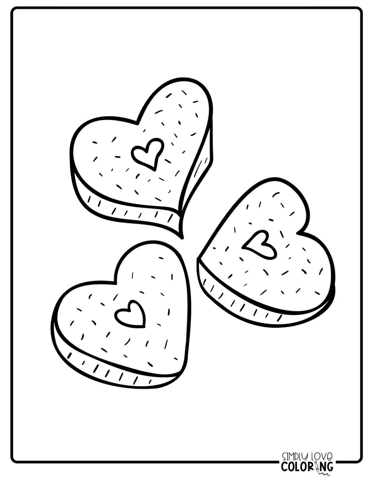 21 Cute Cookie Coloring Pages (Free PDF Printables) - Simply Love Coloring