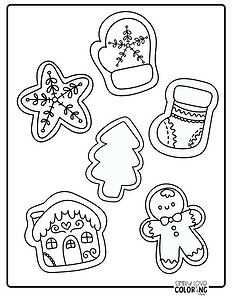21 Cute Cookie Coloring Pages (Free PDF Printables) - Simply Love Coloring