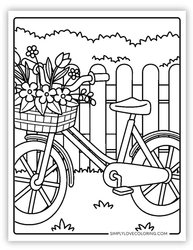 65 Beautiful Flower Coloring Pages (Free PDF Printables) - Simply Love ...