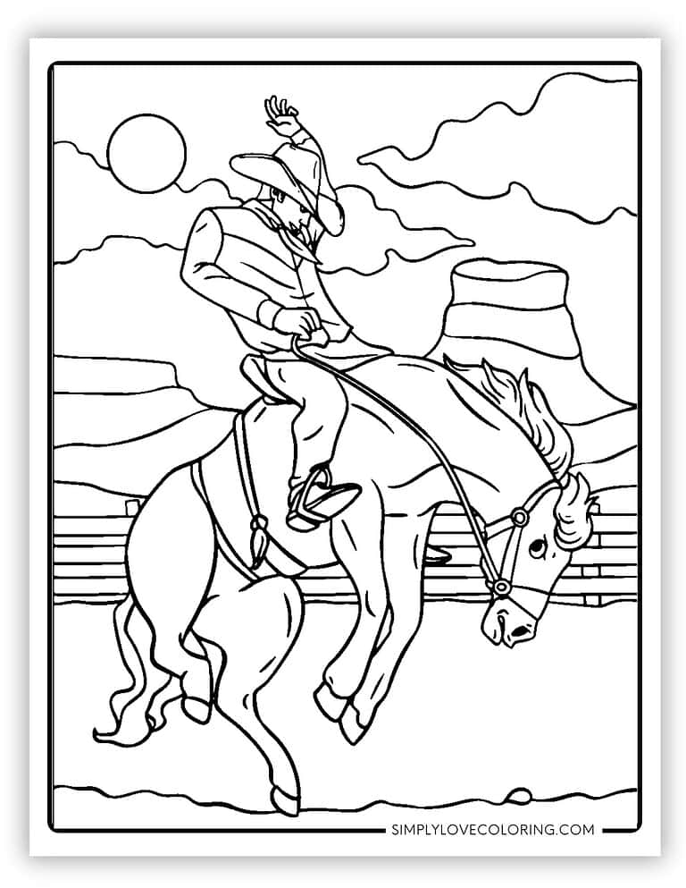 35 Horse Coloring Pages (Free PDF Printables) - Simply Love Coloring