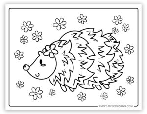 38 Porcupine Coloring Pages (Free PDF Printables) - Simply Love Coloring