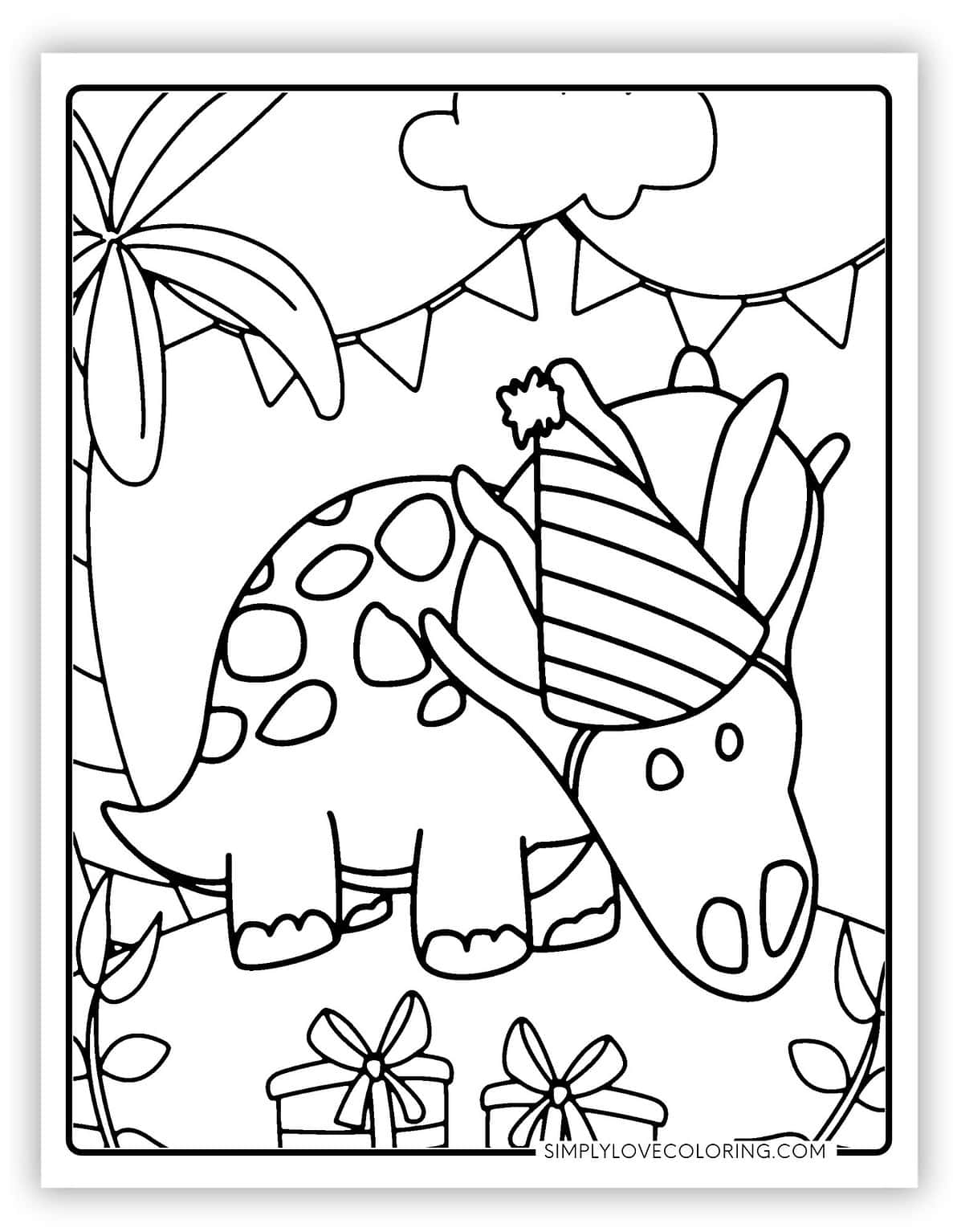 41 Mysterious Dinosaur Coloring Pages (Free PDF Printables) - Simply ...