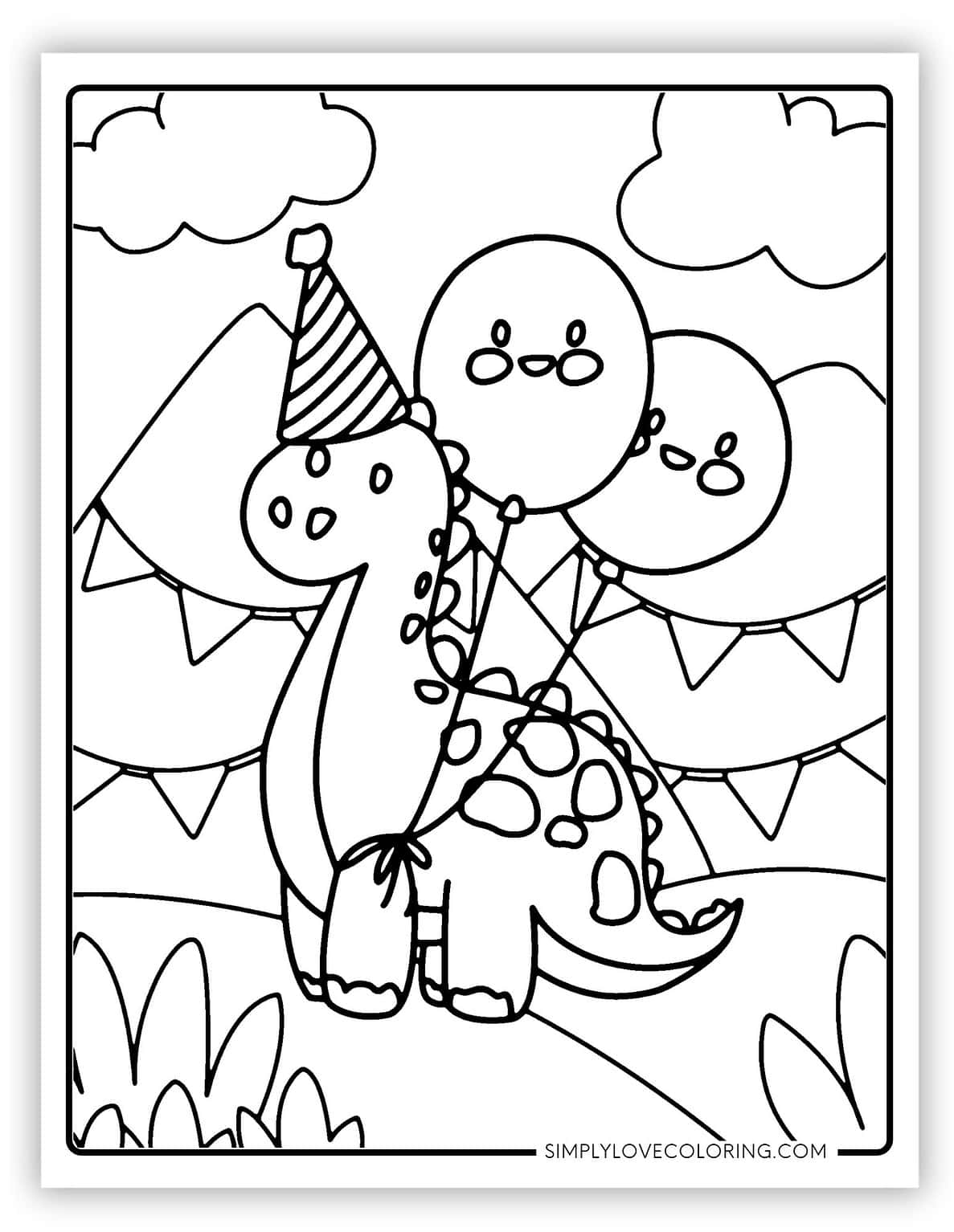41 Mysterious Dinosaur Coloring Pages (Free PDF Printables) - Simply ...