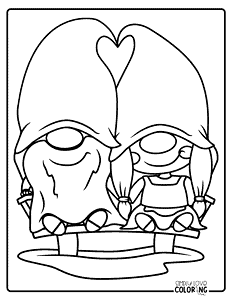 Gnome Coloring Pages (Free PDF Printables) - Simply Love Coloring