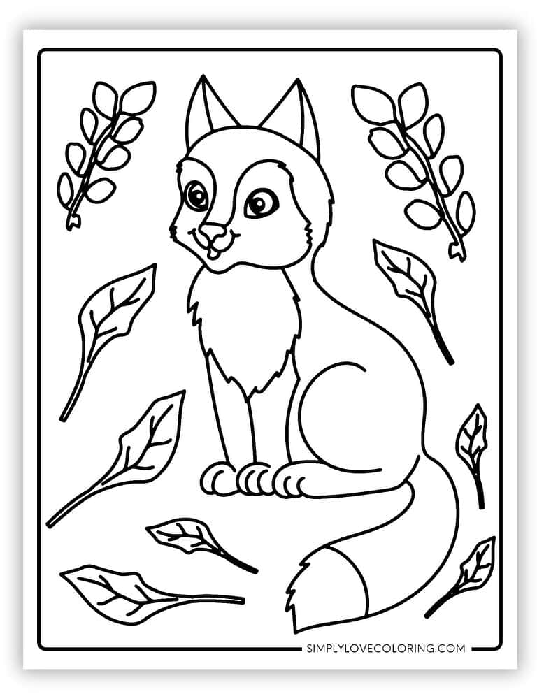 Wolf Coloring Pages (Free PDF Printables) - Simply Love Coloring