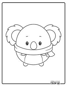 14 Koala Bear Coloring Pages (Free PDF Printables) - Simply Love Coloring