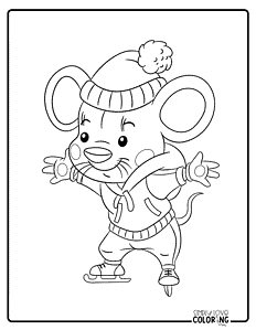 13 Cute Mice Coloring Pages (Free PDF Printables) - Simply Love Coloring
