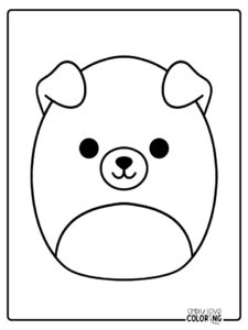 Squishmallow Coloring Pages (Free PDF Printables) - Simply Love Coloring