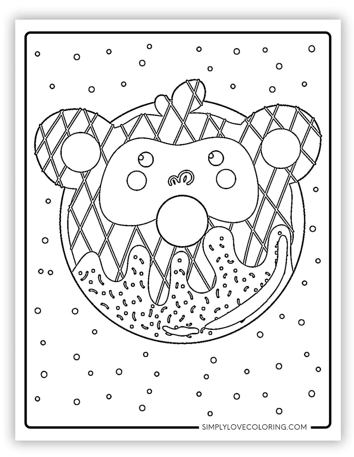 29 Donut Coloring Pages (Free PDF Printables) - Simply Love Coloring