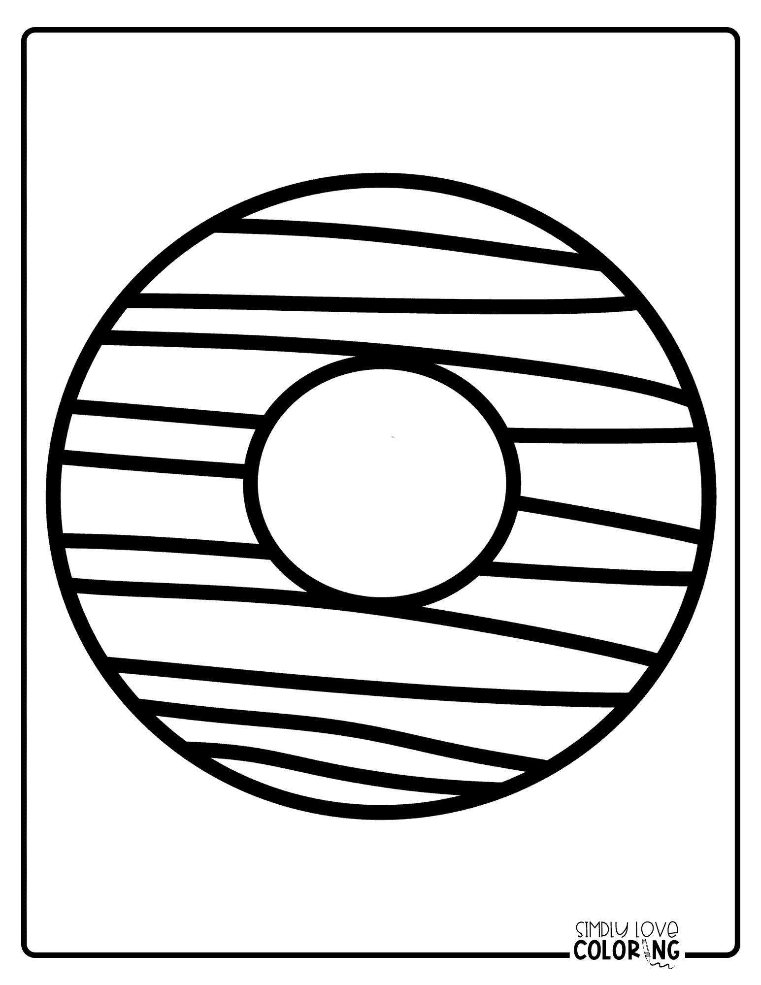 Donuts Coloring Pages (Free PDF Printables) - Simply Love Coloring