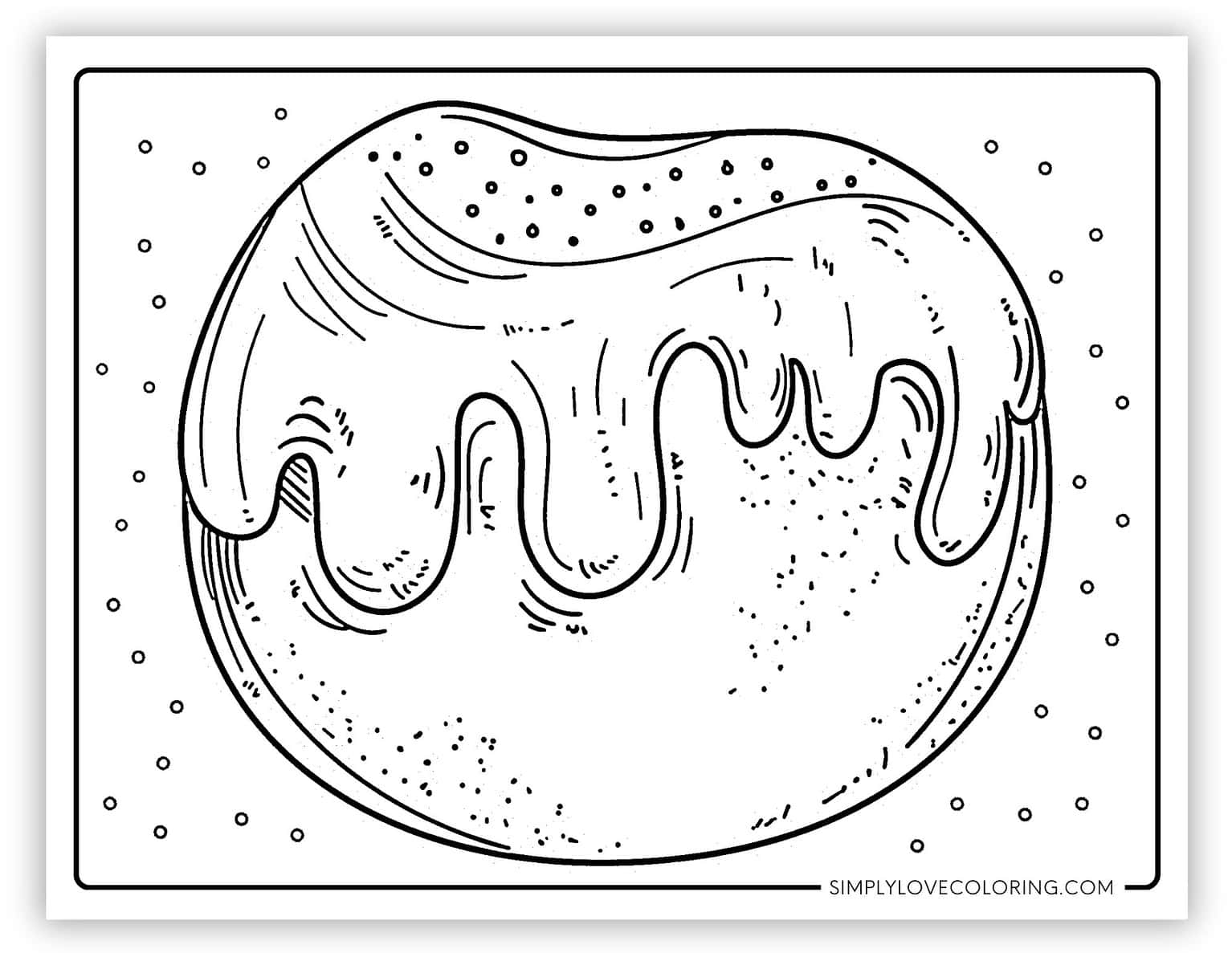 29 Donut Coloring Pages (Free PDF Printables) - Simply Love Coloring