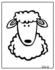 20 Sheep Coloring Pages (Free PDF Printables) - Simply Love Coloring