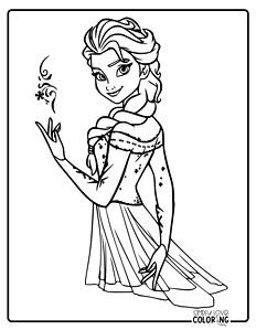 94 Frozen Coloring Pages - Simply Love Coloring