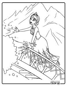 94 Frozen Coloring Pages - Simply Love Coloring