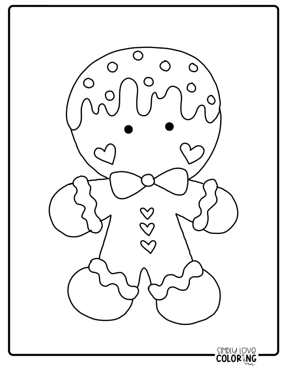21 Cute Cookie Coloring Pages (Free PDF Printables) - Simply Love Coloring