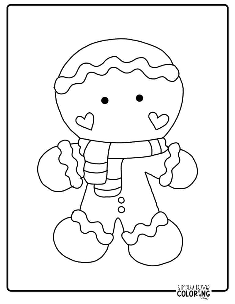 21 Cute Cookie Coloring Pages (Free PDF Printables) - Simply Love Coloring