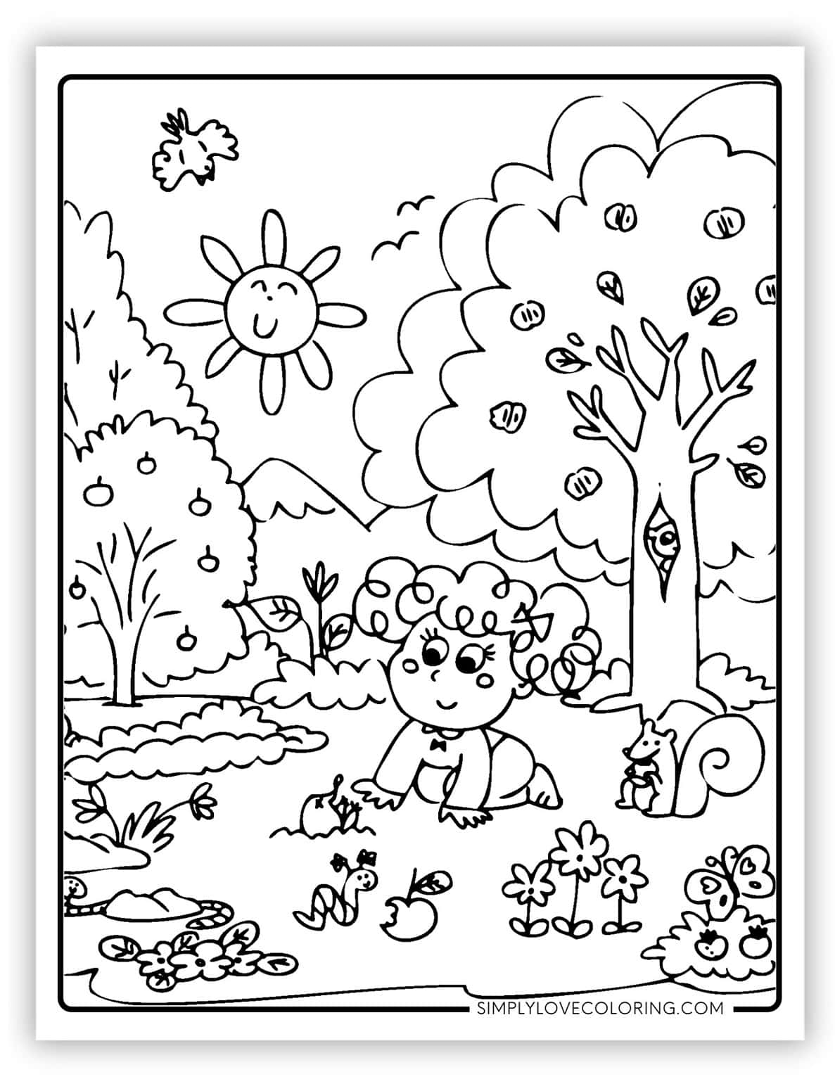 59 Majestic Nature Coloring Pages (Free PDF Printables) - Simply Love ...