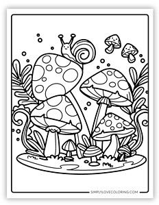 37 Mushroom Coloring Pages (Free PDF Printables) - Simply Love Coloring