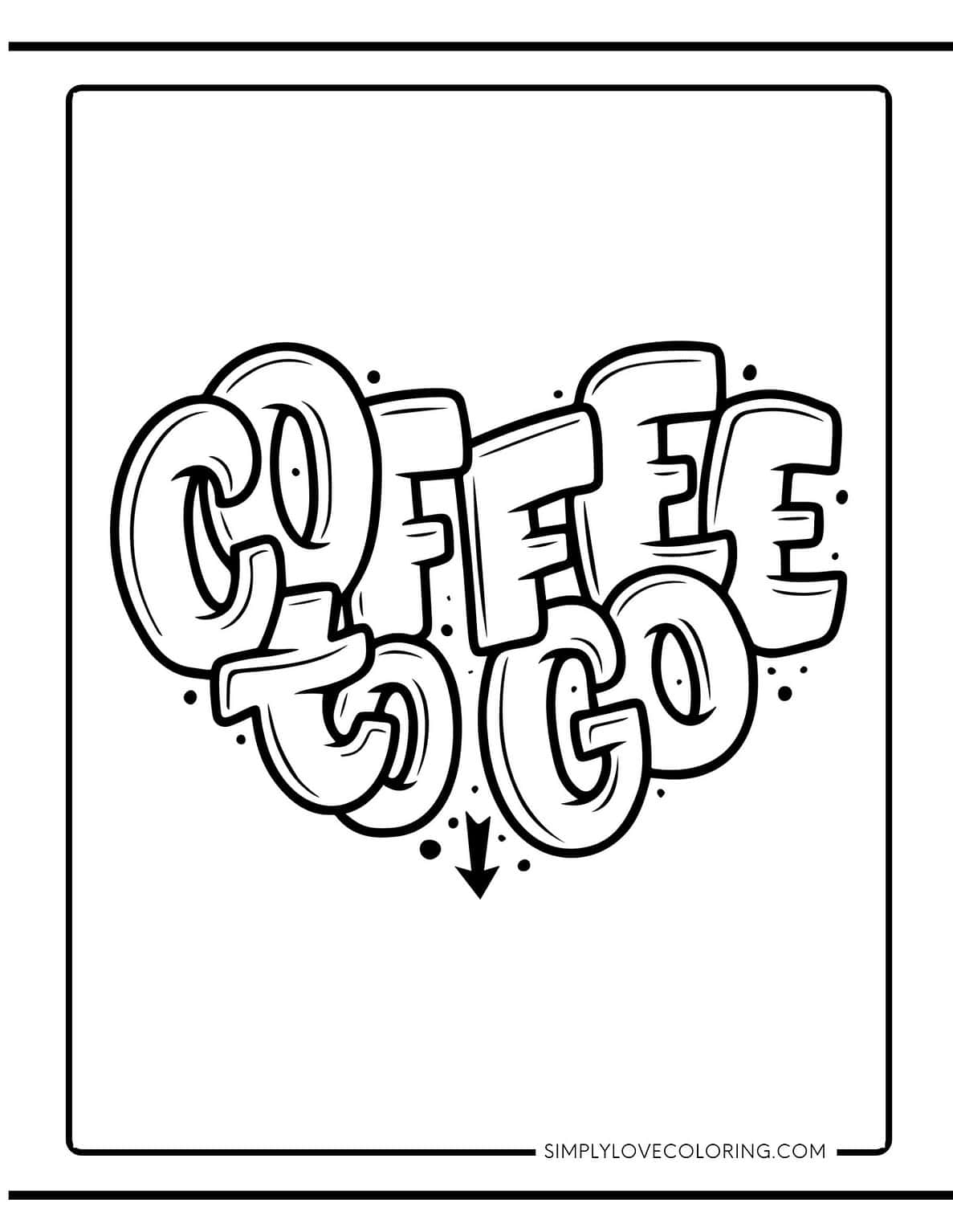 42 Coffee Coloring Pages (Free PDF Printables) - Simply Love Coloring