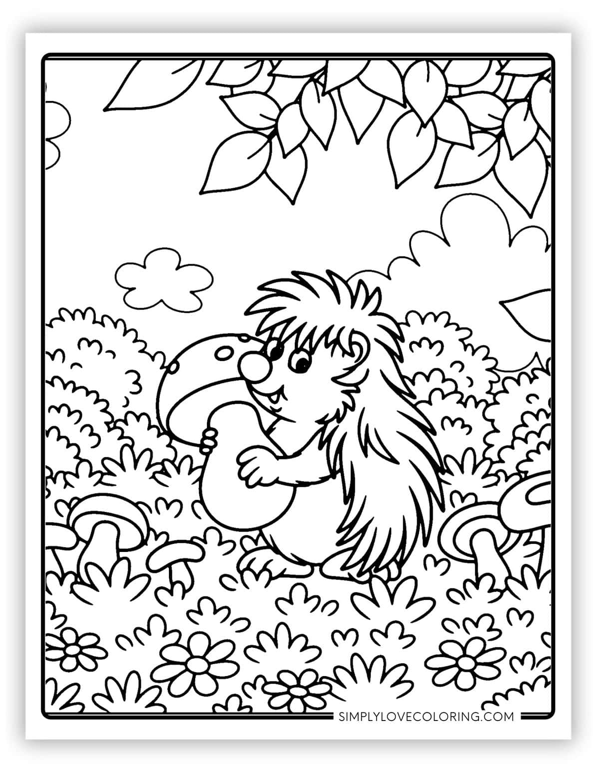 37 Mushroom Coloring Pages (Free PDF Printables) - Simply Love Coloring