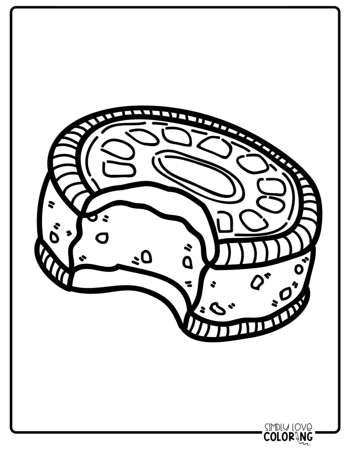 21 Cute Cookie Coloring Pages (Free PDF Printables) - Simply Love Coloring