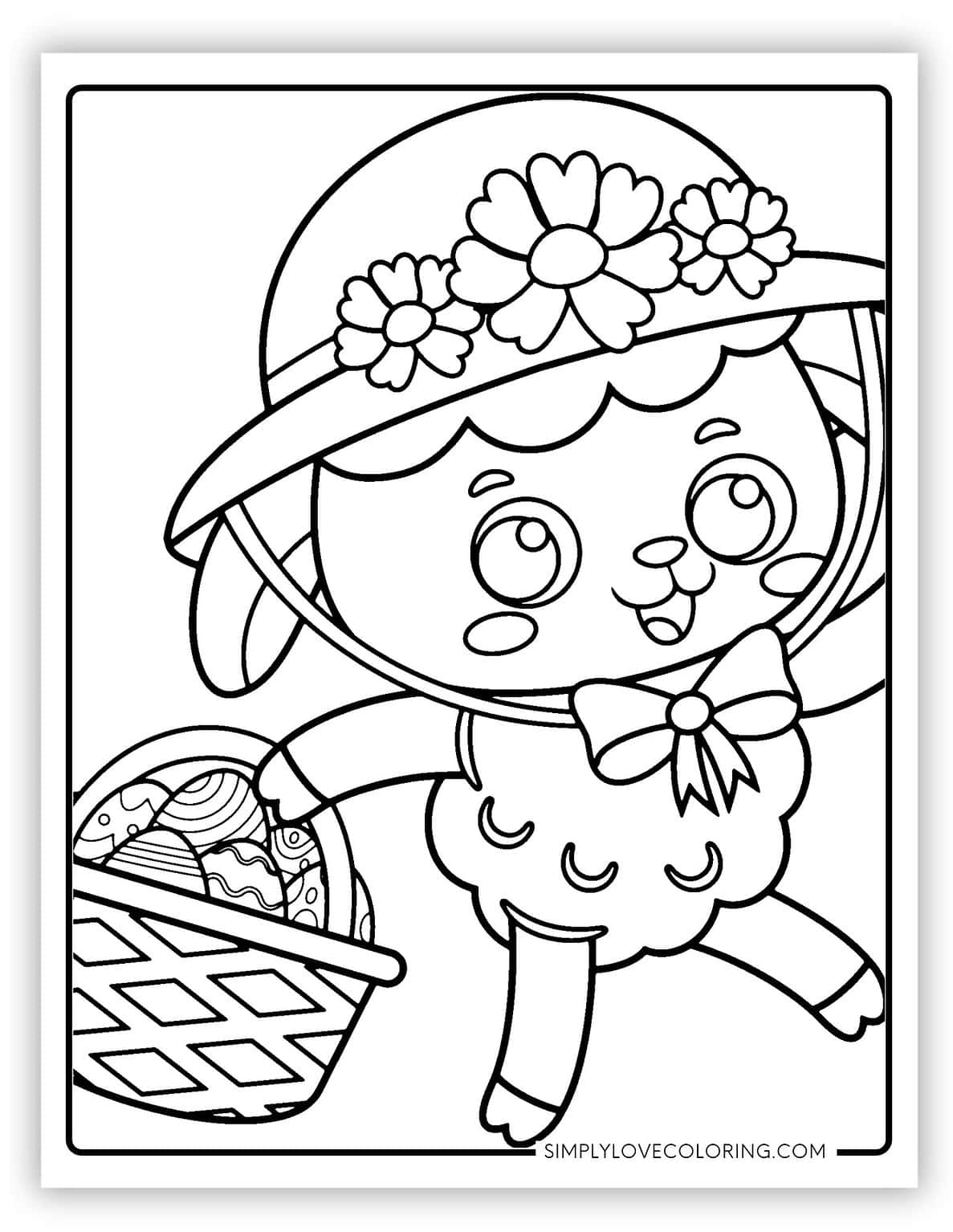 42 Lamb Coloring Pages (Free PDF Printables) - Simply Love Coloring