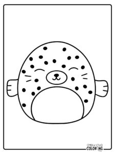 Squishmallow Coloring Pages (Free PDF Printables) - Simply Love Coloring