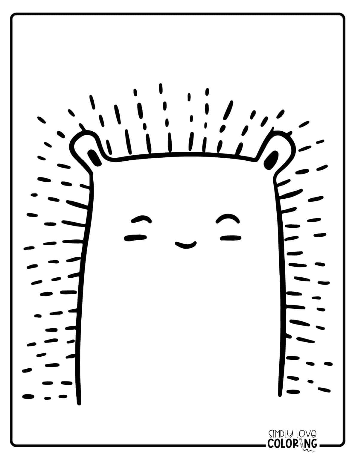 38 Porcupine Coloring Pages (Free PDF Printables) - Simply Love Coloring