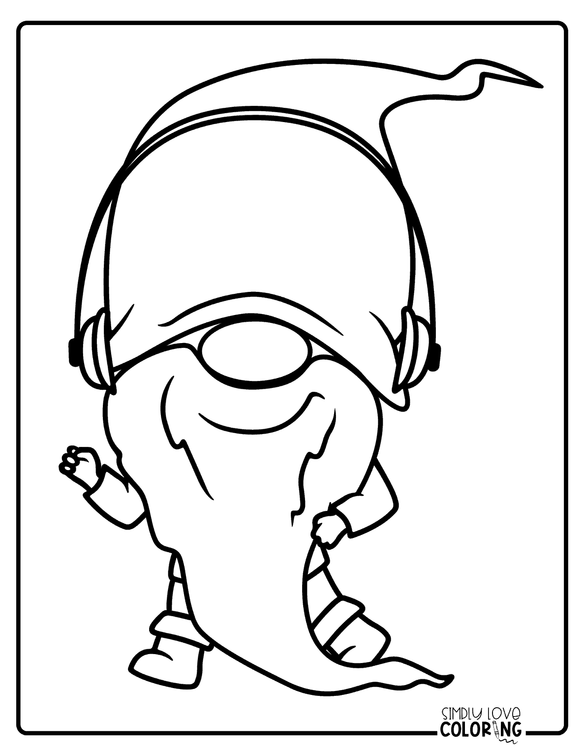 38 Gnome Coloring Pages (Free PDF Printables) - Simply Love Coloring