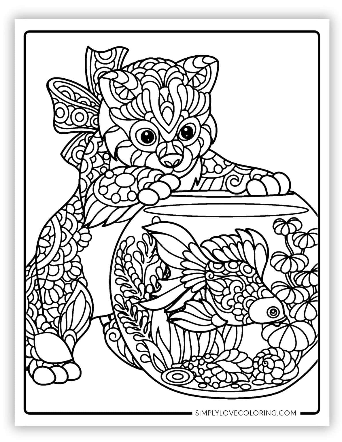 37 Goldfish Coloring Pages (Free PDF Printables) - Simply Love Coloring
