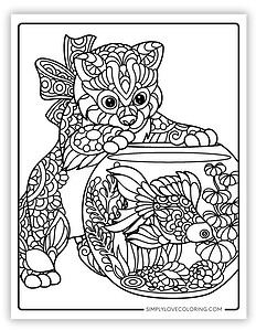 37 Goldfish Coloring Pages (Free PDF Printables) - Simply Love Coloring