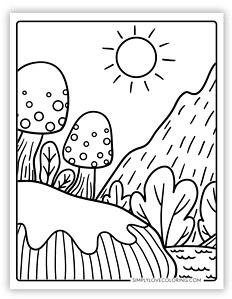 37 Mushroom Coloring Pages (Free PDF Printables) - Simply Love Coloring