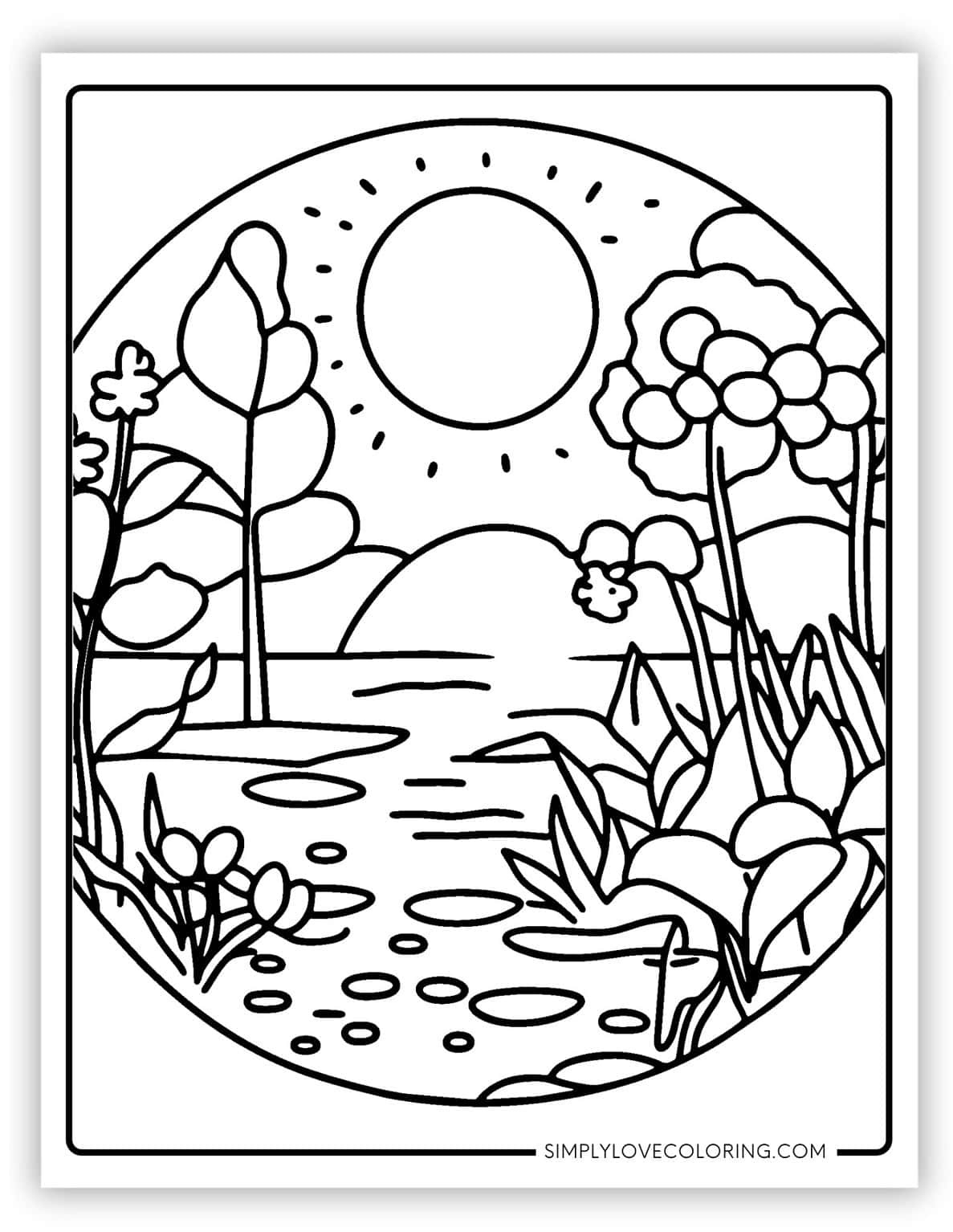59 Majestic Nature Coloring Pages (Free PDF Printables) - Simply Love ...